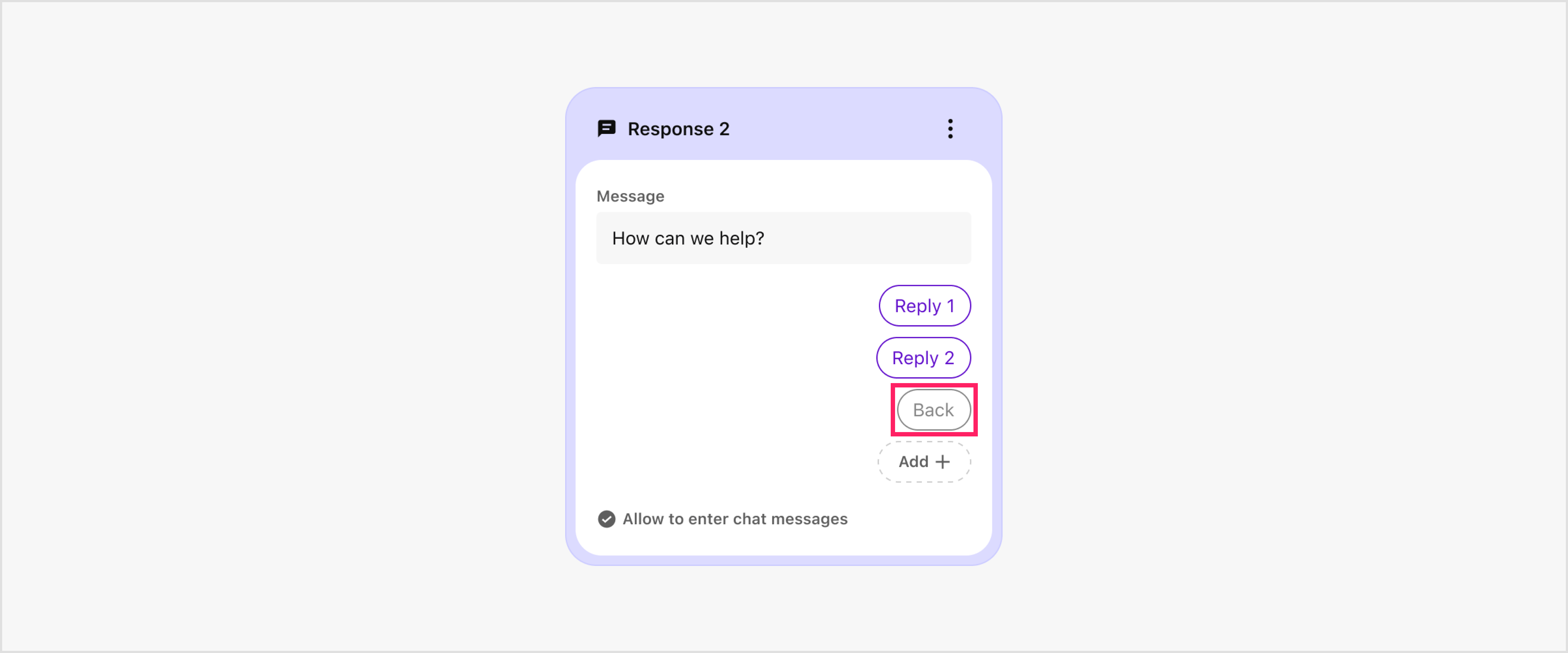 Response workflows | AI Chatbot | Sendbird Docs Response workflows | AI Chatbot | Sendbird Docs