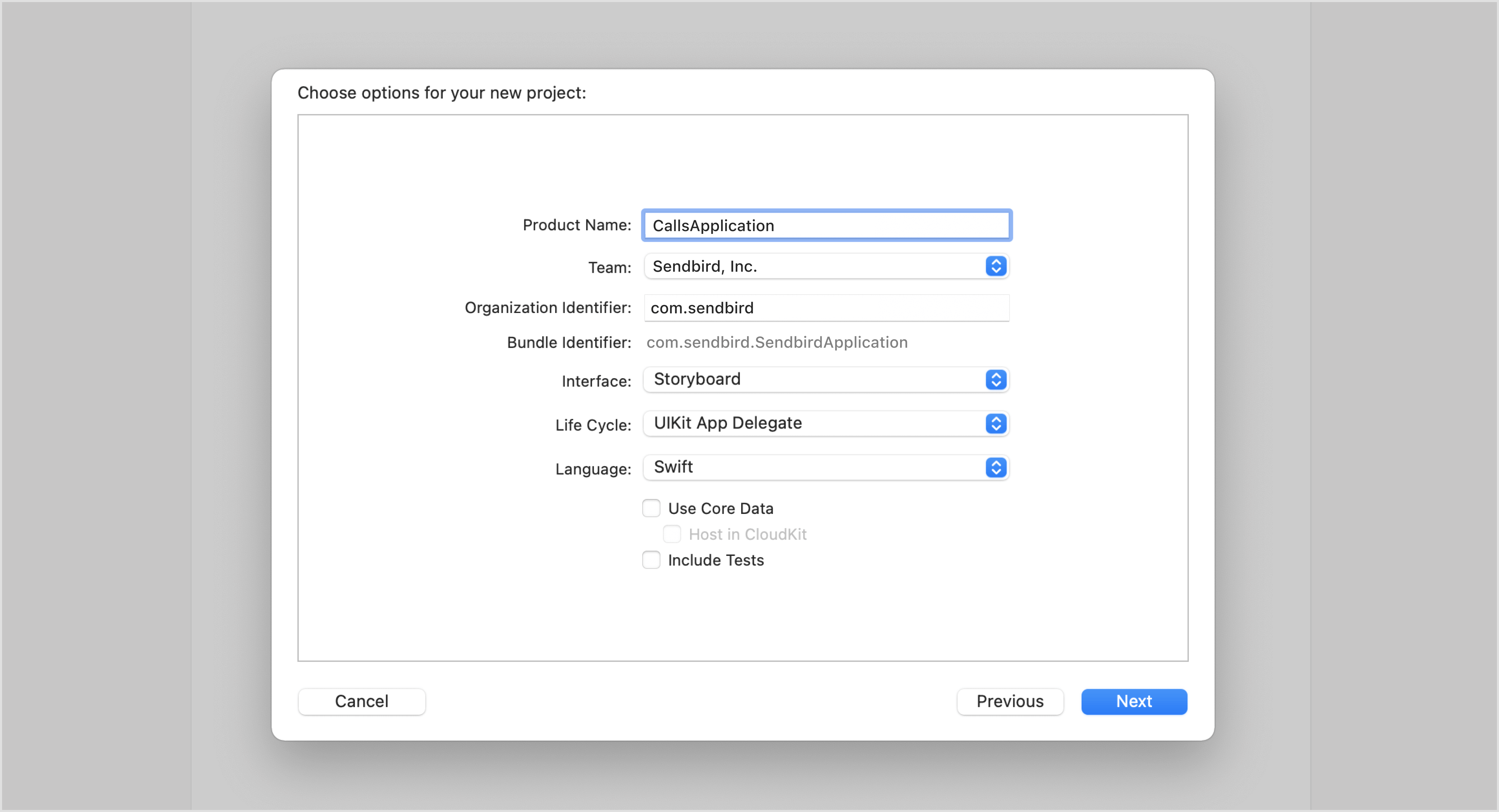 Make your first call | Calls iOS SDK | Sendbird Docs Make your first call | Calls iOS SDK | Sendbird Docs