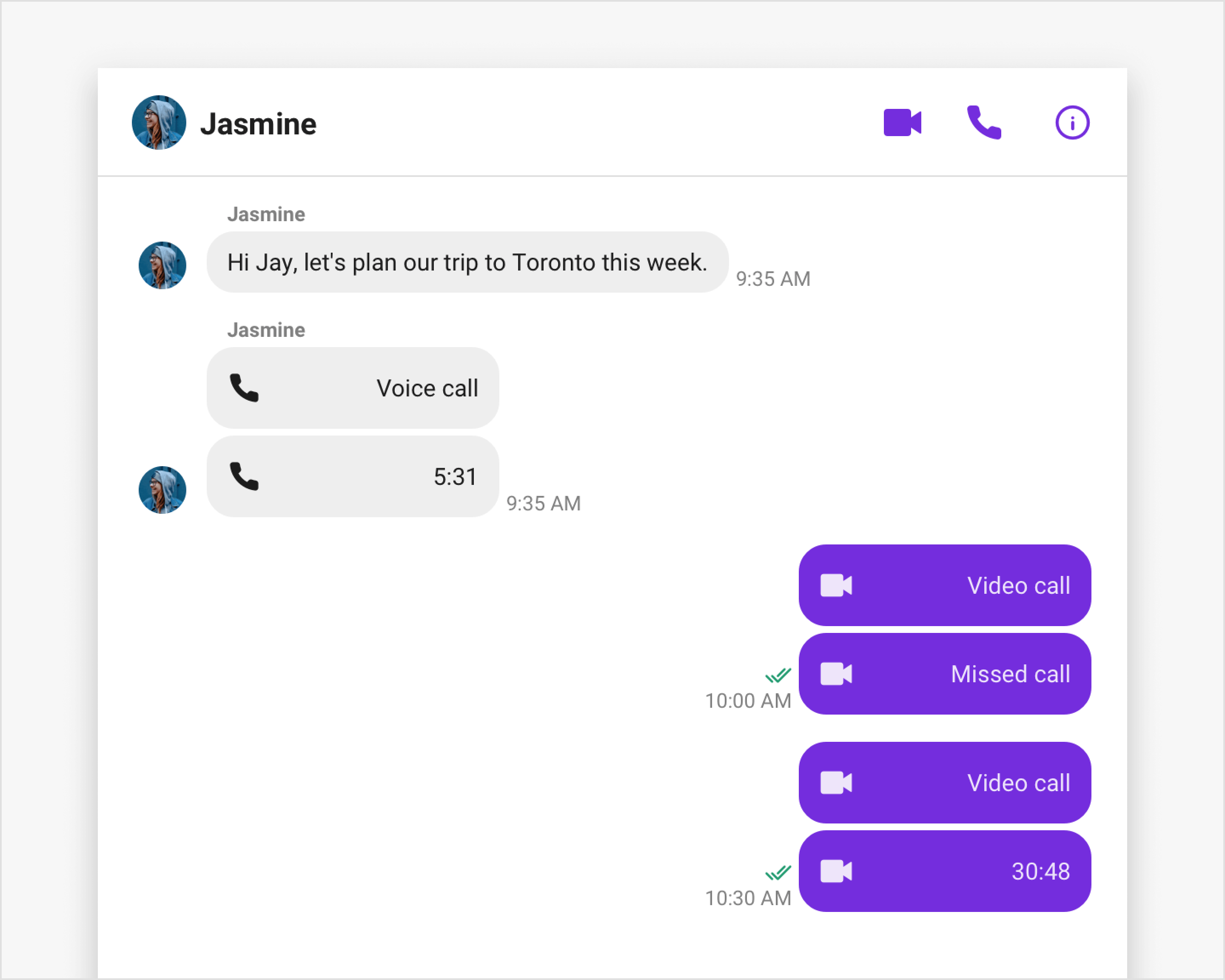 Calls integration to chat | Calls JavaScript SDK | Sendbird Docs Calls integration to chat | Calls JavaScript SDK | Sendbird Docs