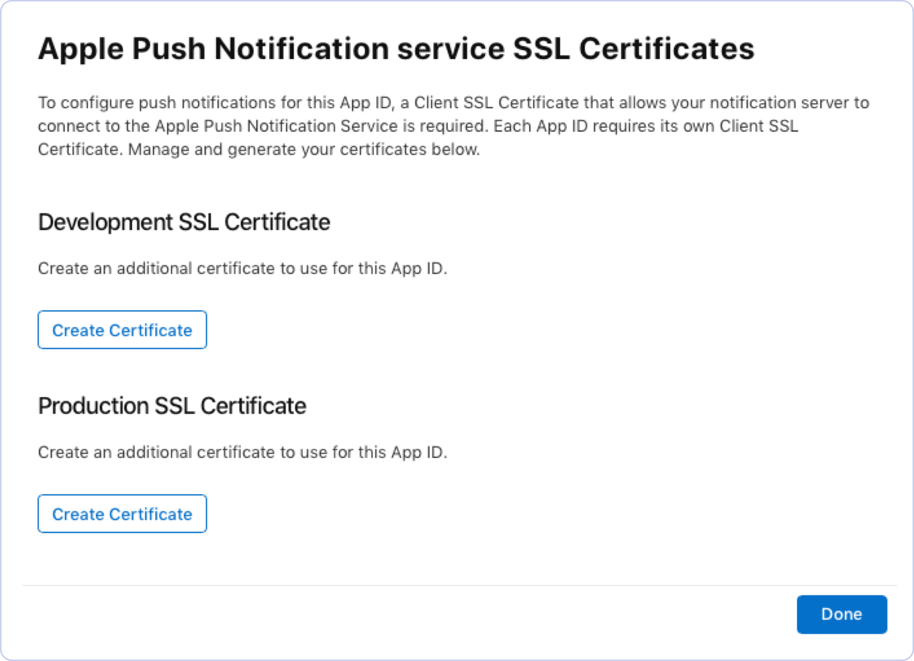 Register push notification credentials | Chat iOS SDK | Sendbird Docs