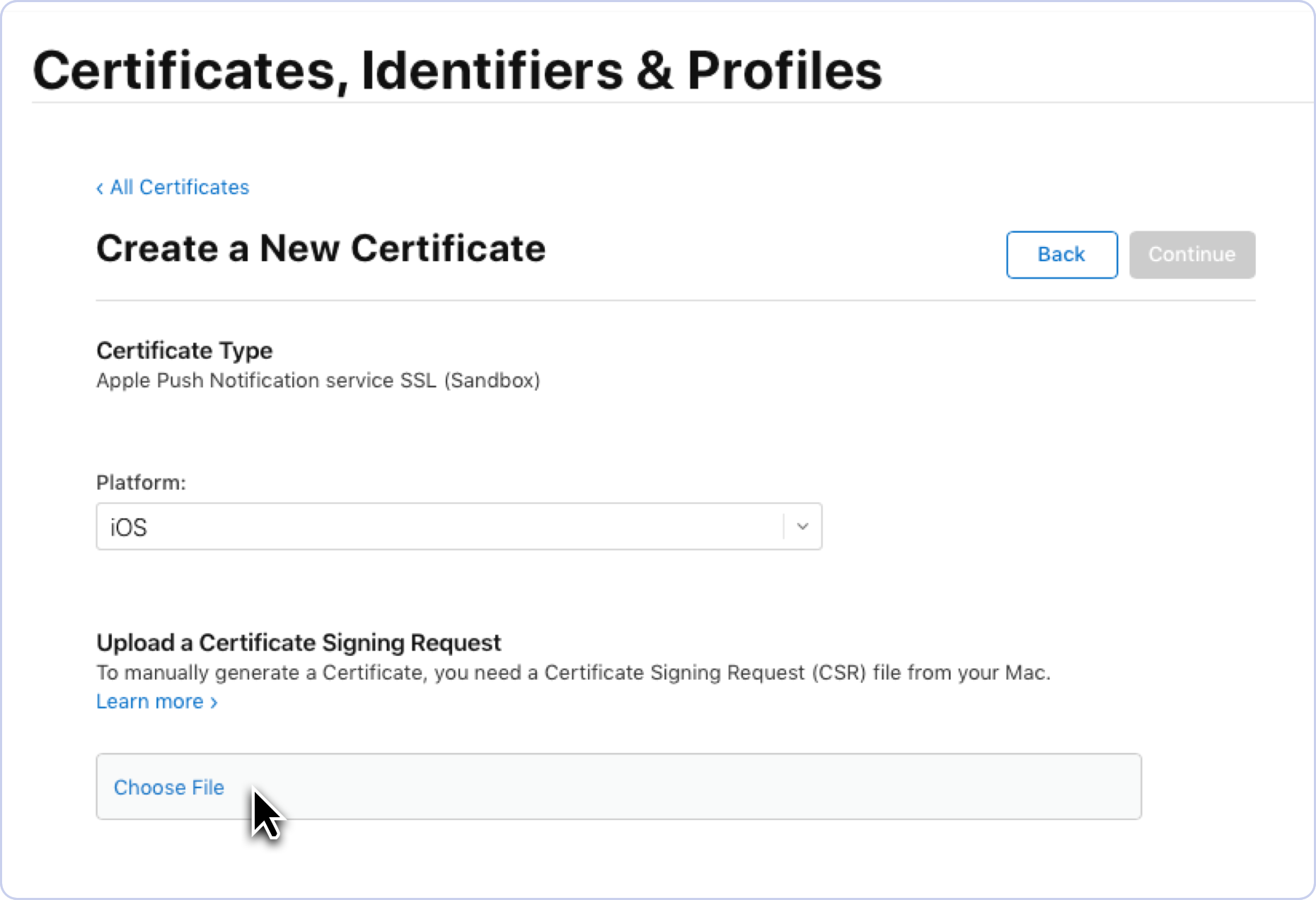 Register push notification credentials | Chat iOS SDK | Sendbird Docs Register push notification credentials | Chat iOS SDK | Sendbird Docs
