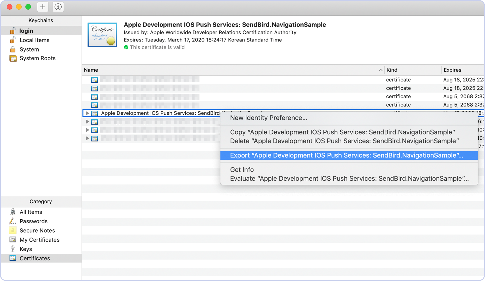 Push notifications for UIKit | Business Messaging | Sendbird Docs