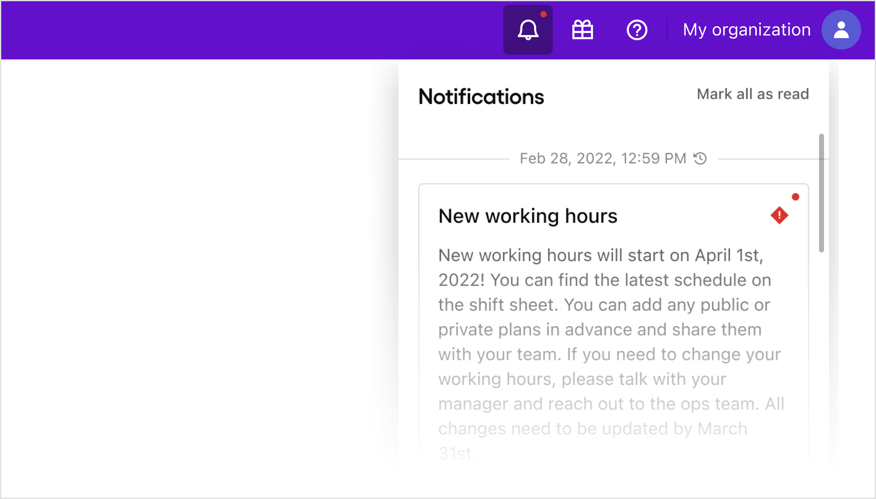 Admin notifications | Desk Guide | Sendbird Docs