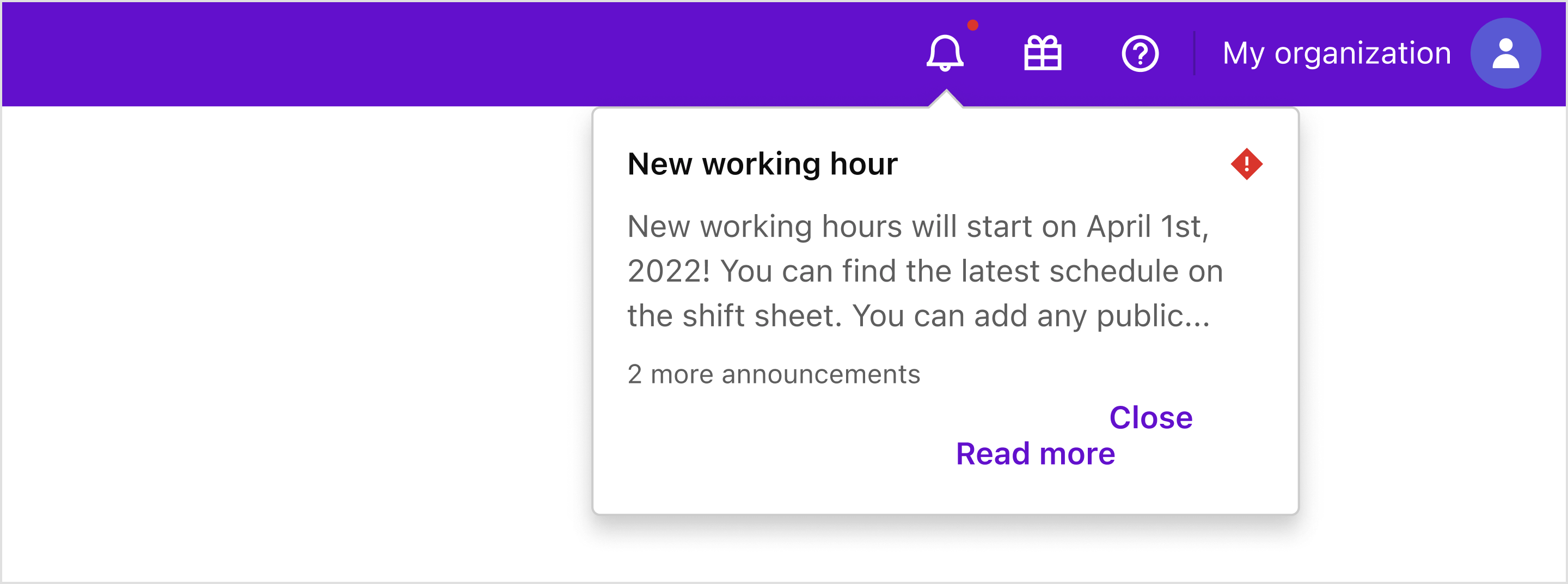 Admin notifications | Desk Guide | Sendbird Docs