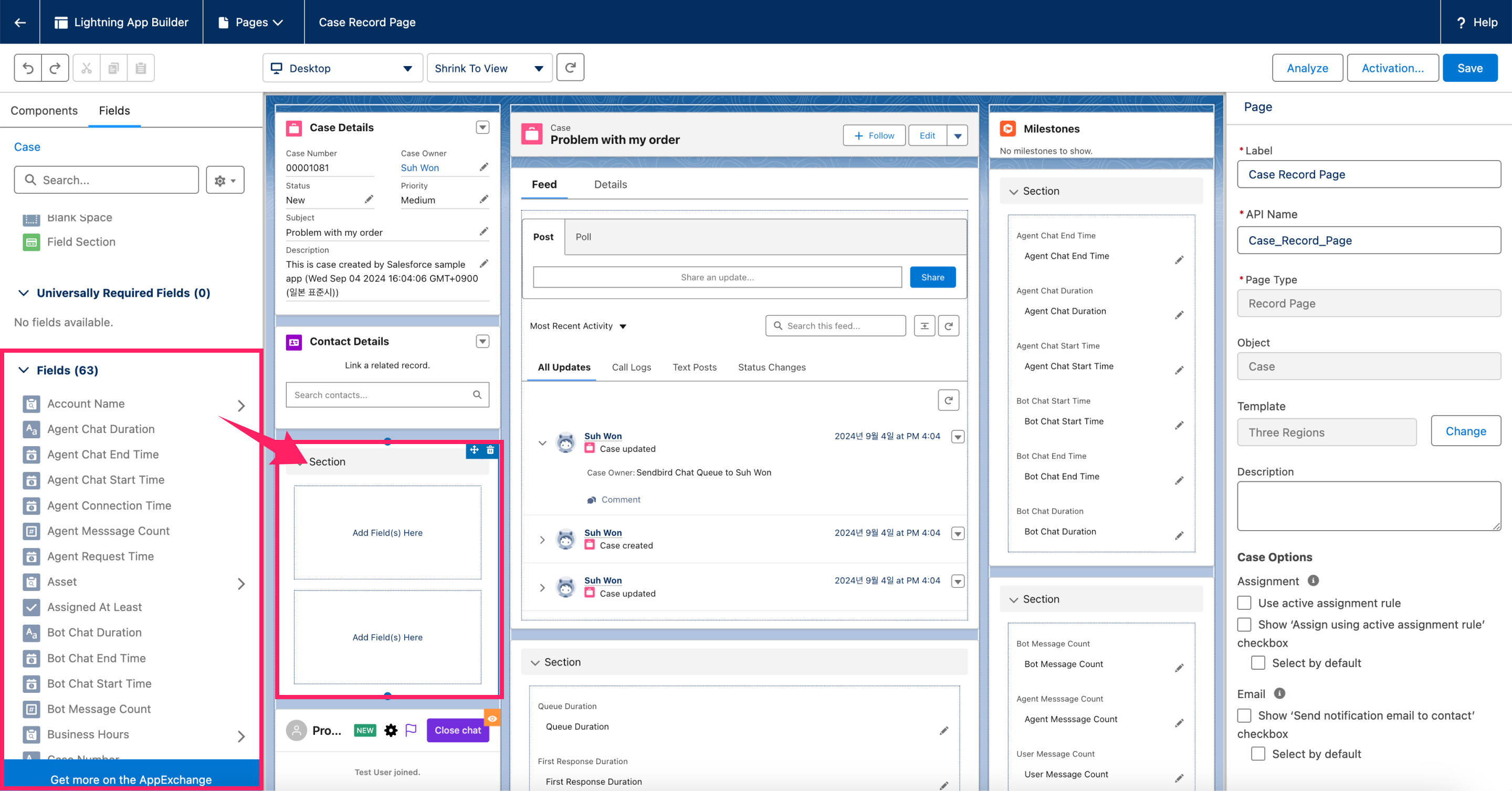 Analytics Support Chat Sendbird Docs 