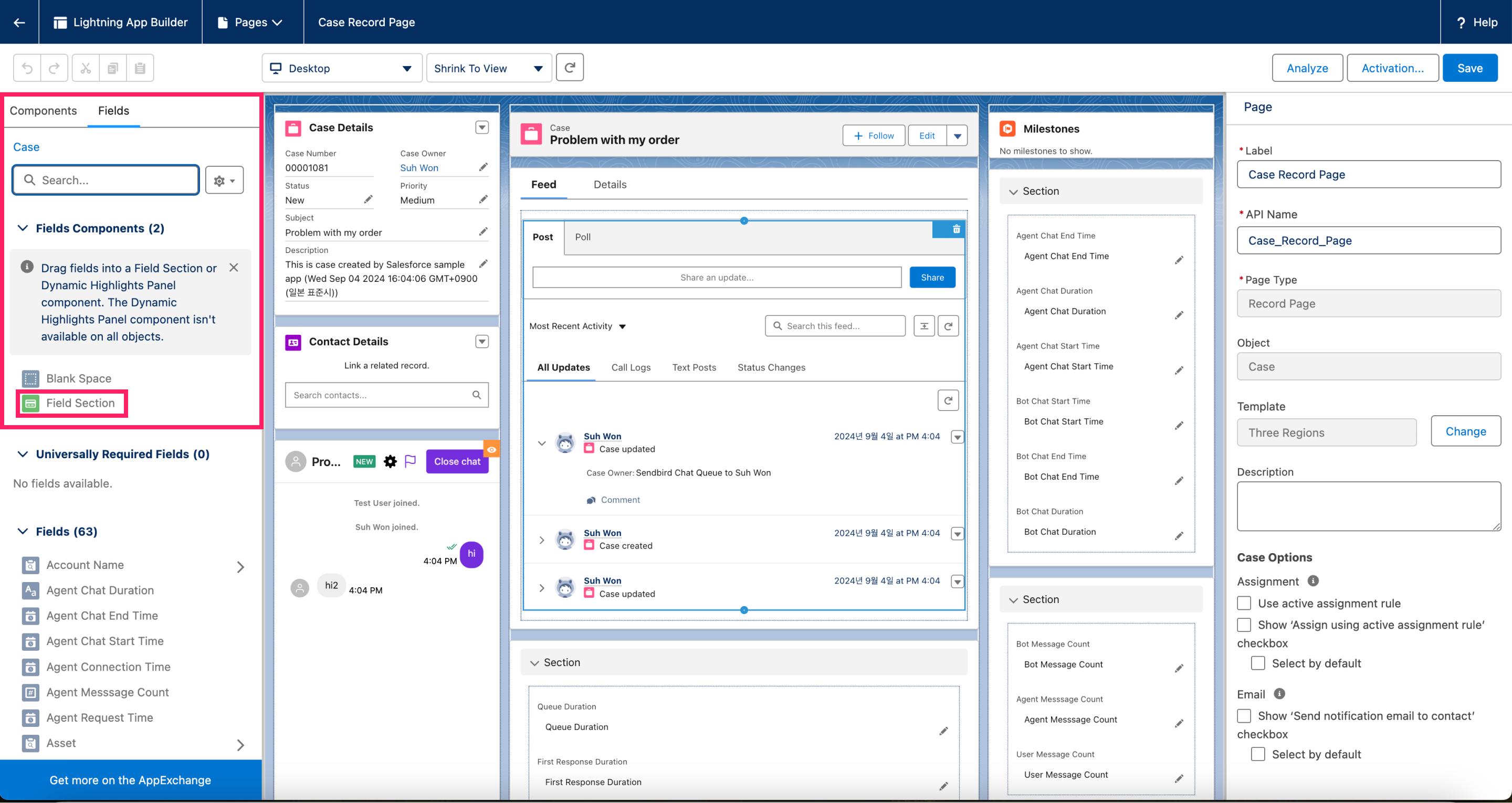 Analytics | Support Chat | Sendbird Docs