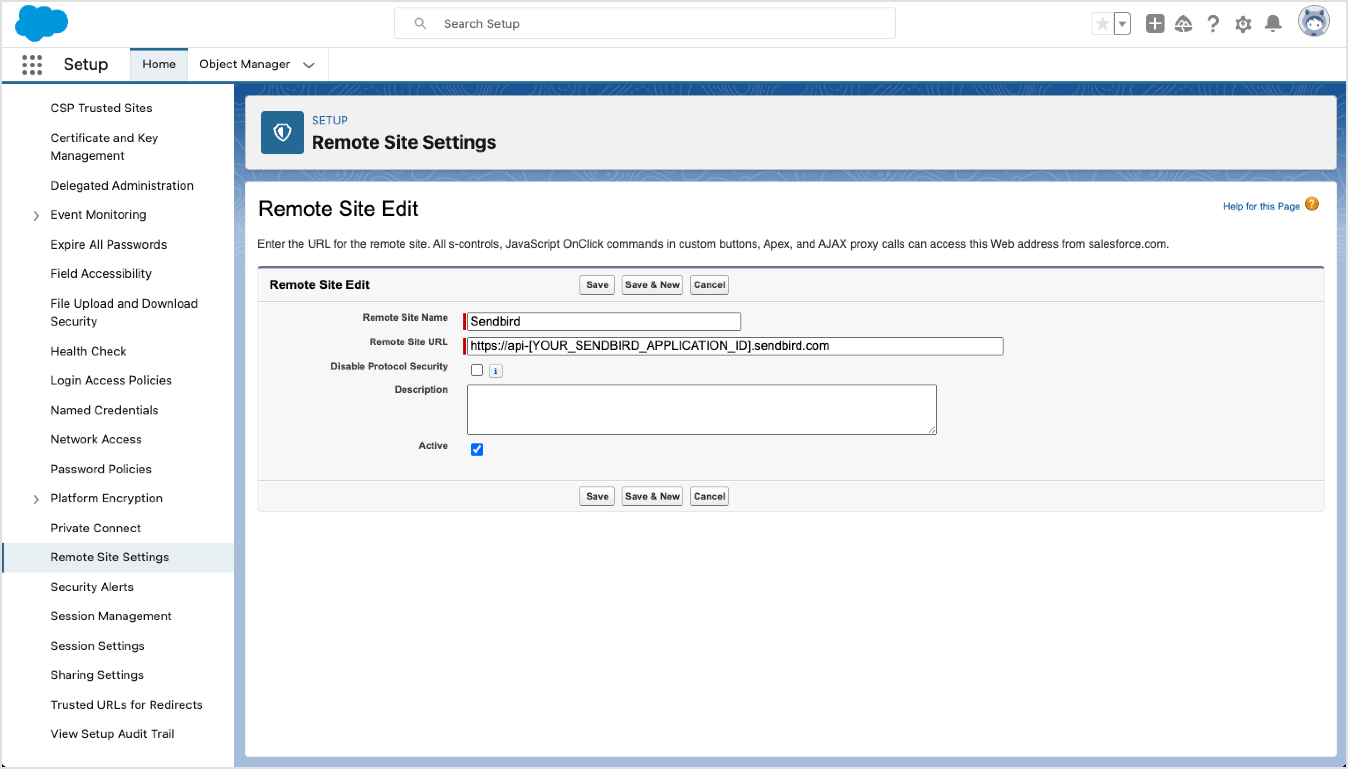 Integrate with Salesforce Service Cloud | Support Chat | Sendbird Docs