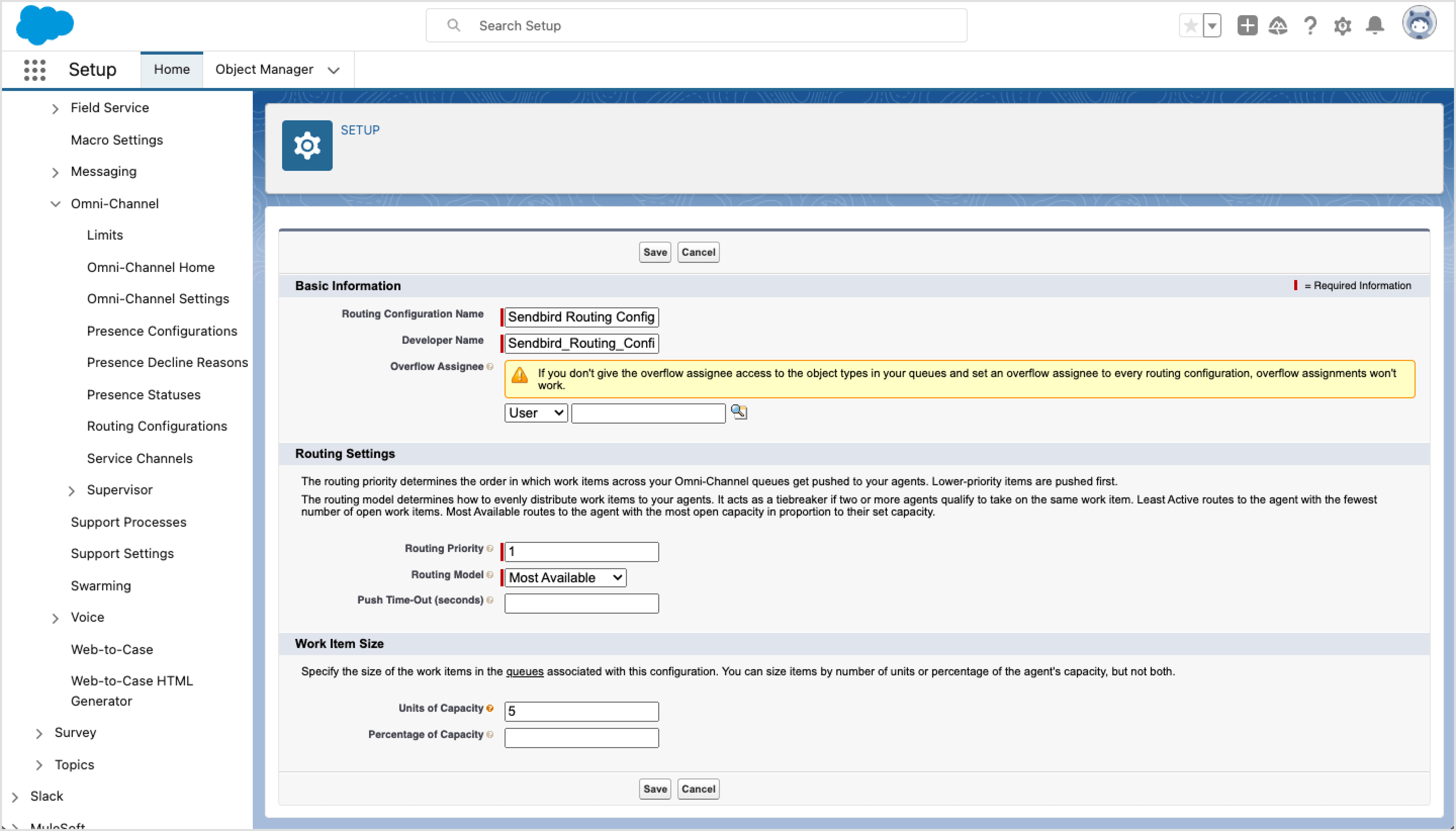 Integrate With Salesforce Service Cloud Support Chat Sendbird Docs