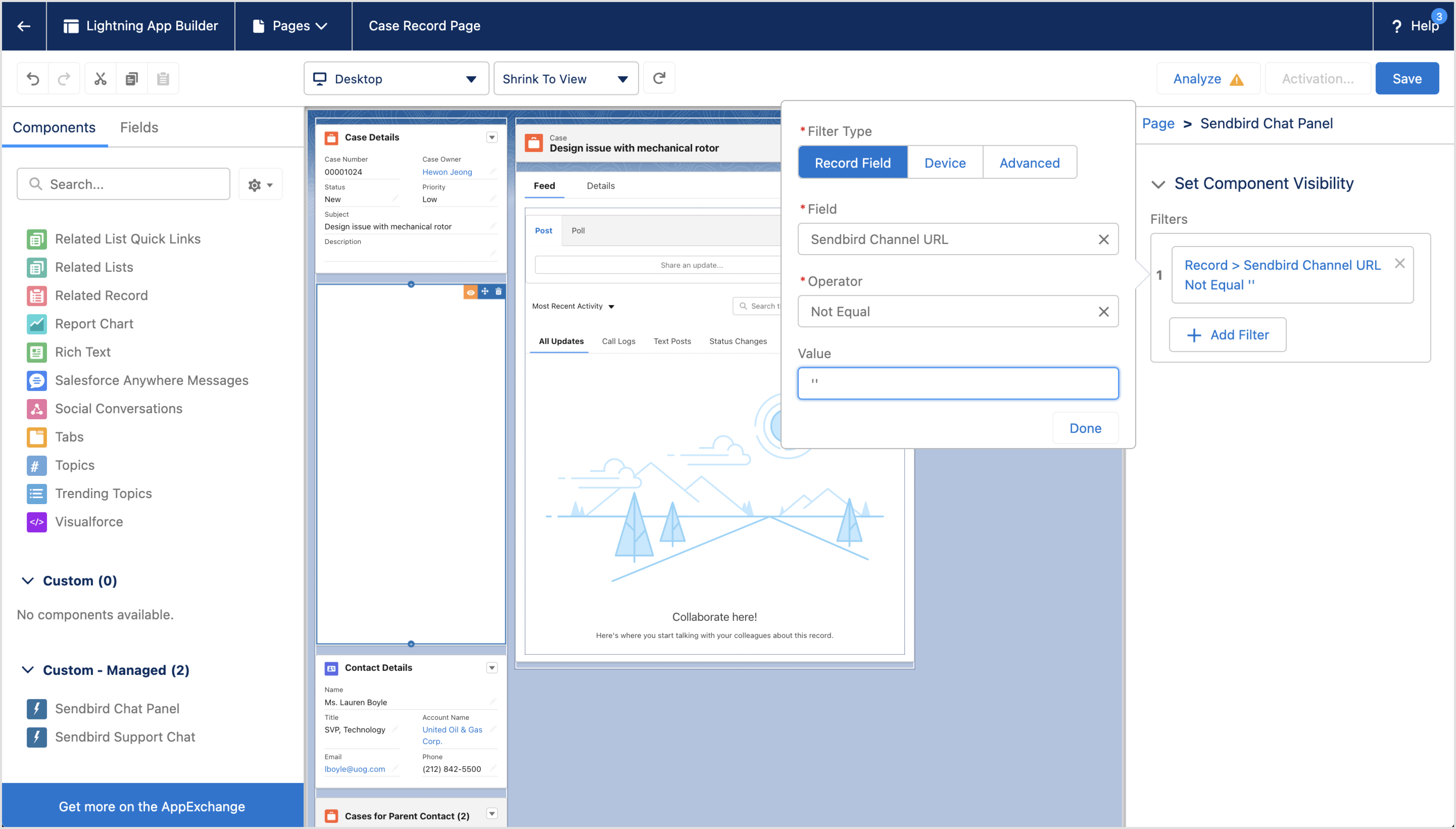 Integrate With Salesforce Service Cloud Support Chat Sendbird Docs
