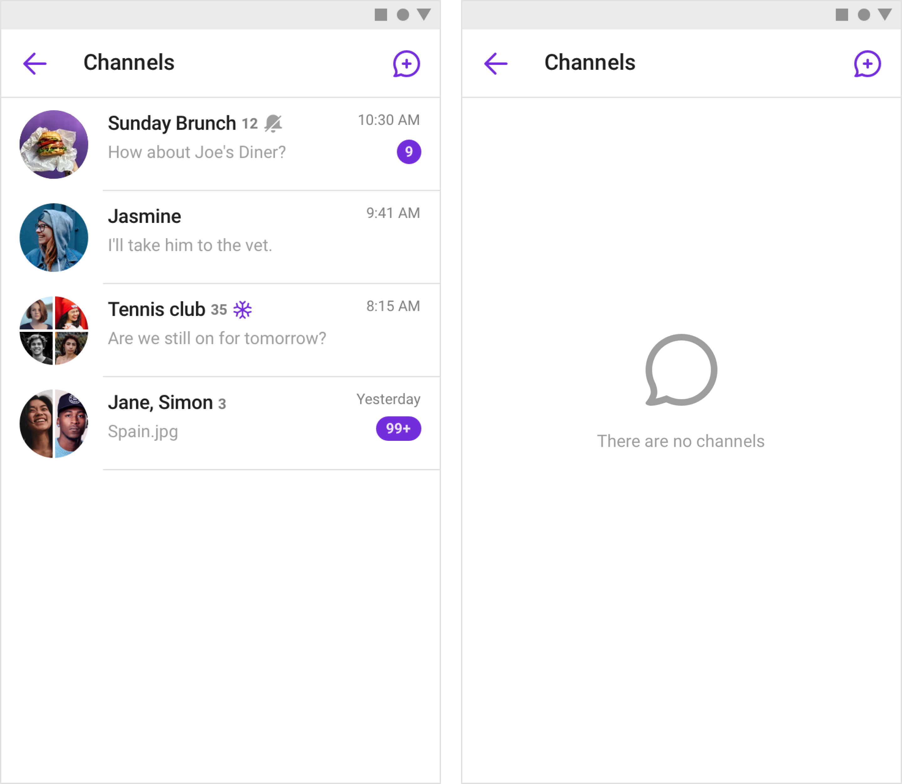 List channels | Chat Android View SDK | Sendbird Docs