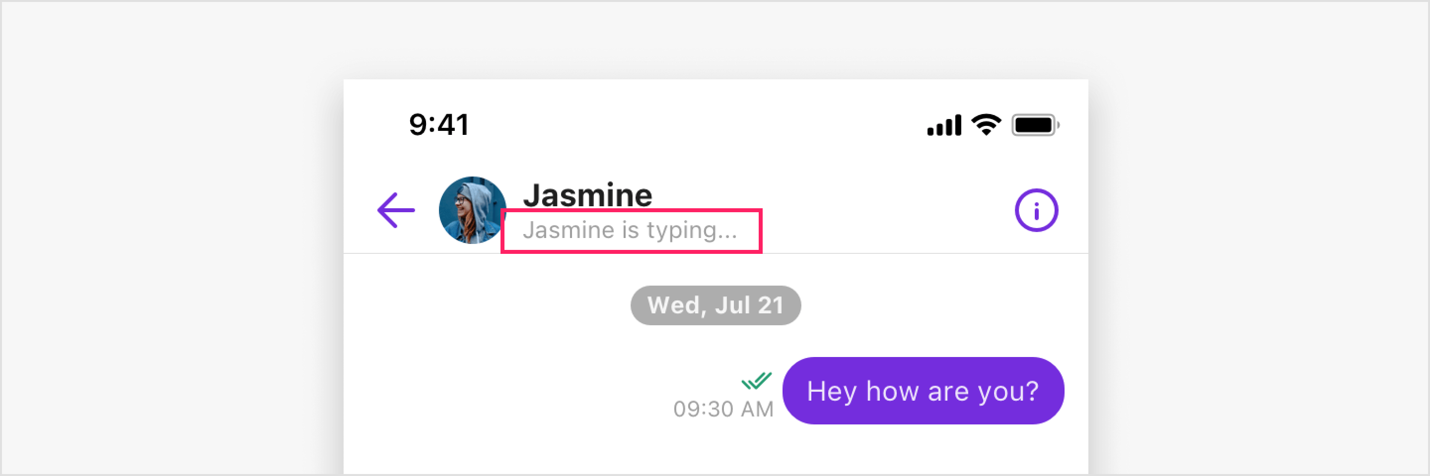 Typing indicator | Chat iOS UIKit SDK | Sendbird Docs Typing indicator | Chat iOS UIKit SDK | Sendbird Docs