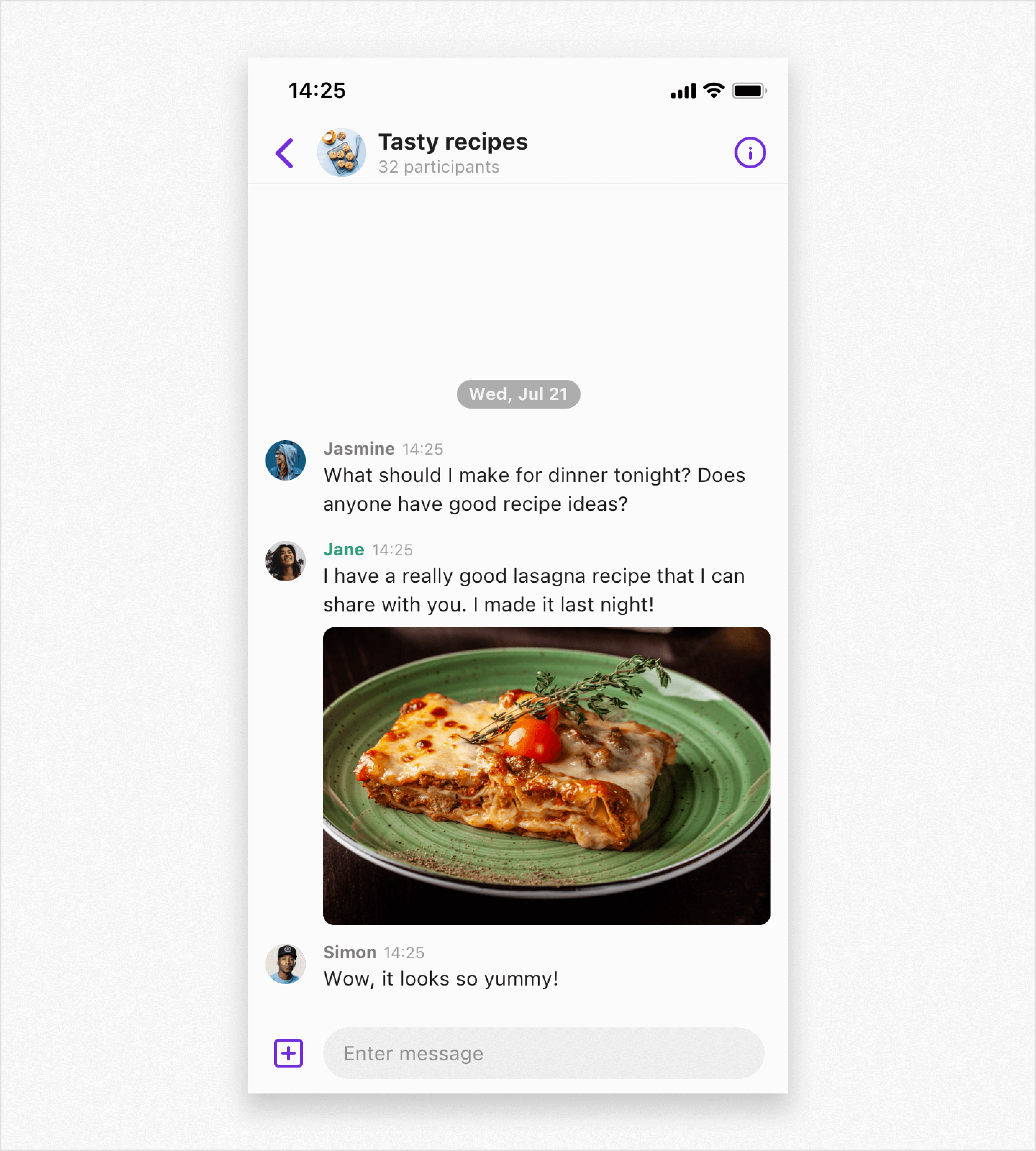 Chat in an open channel | Chat SwiftUI SDK | Sendbird Docs