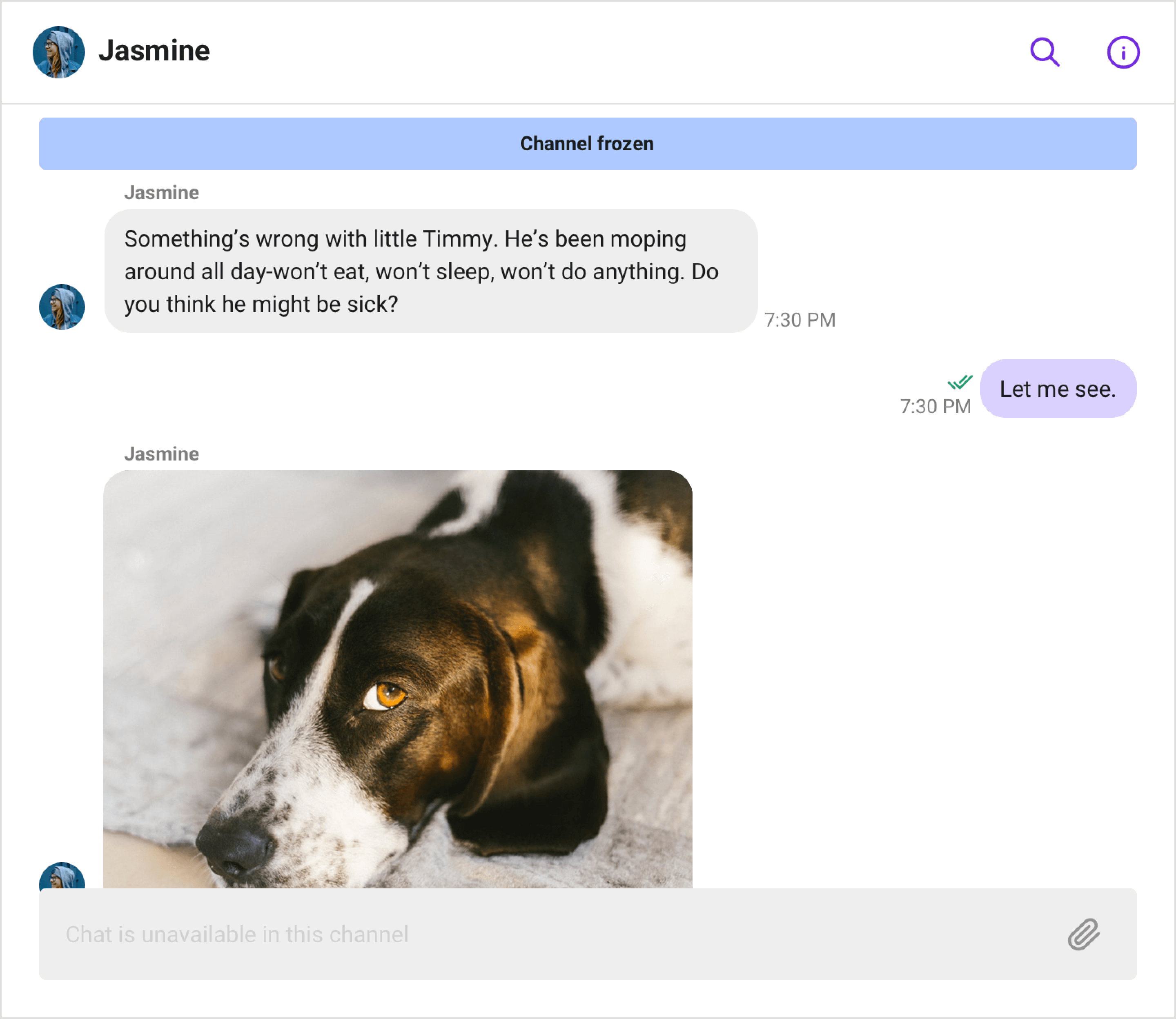 Moderation | Chat React SDK | Sendbird Docs