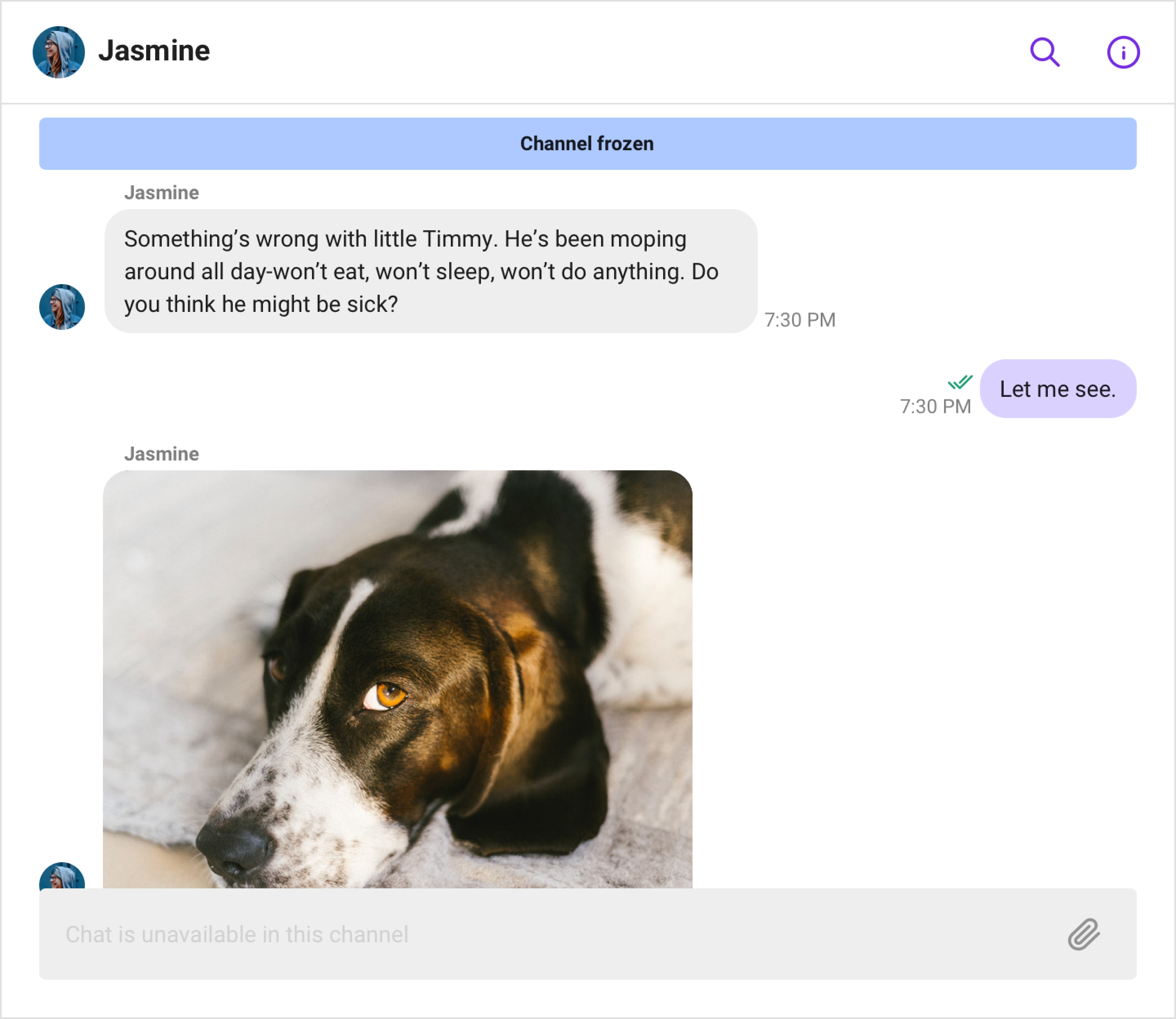 Moderation | Chat React SDK | Sendbird Docs