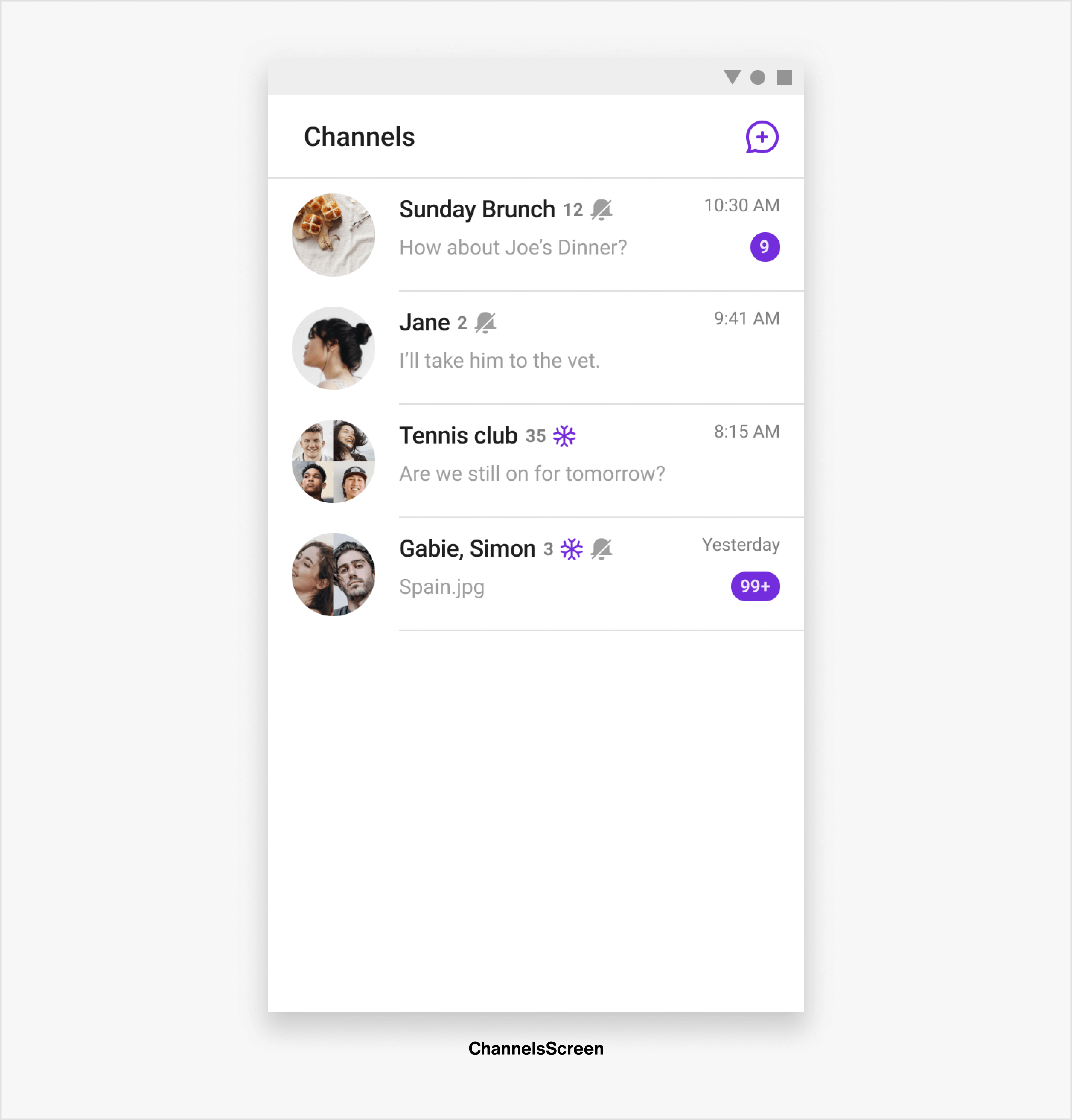 List channels | Chat Jetpack Compose SDK | Sendbird Docs