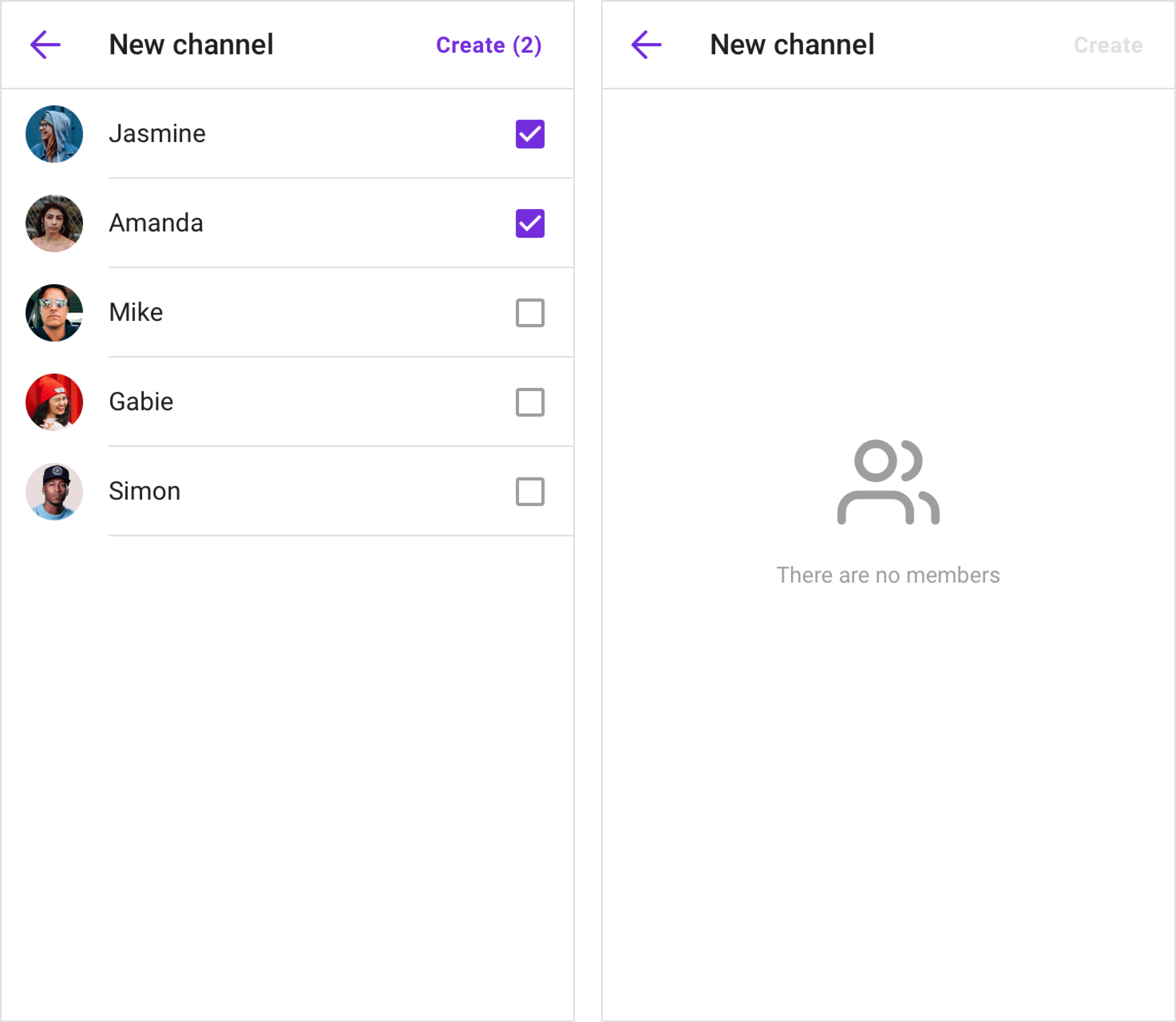 Create a group channel | Chat React Native SDK | Sendbird Docs