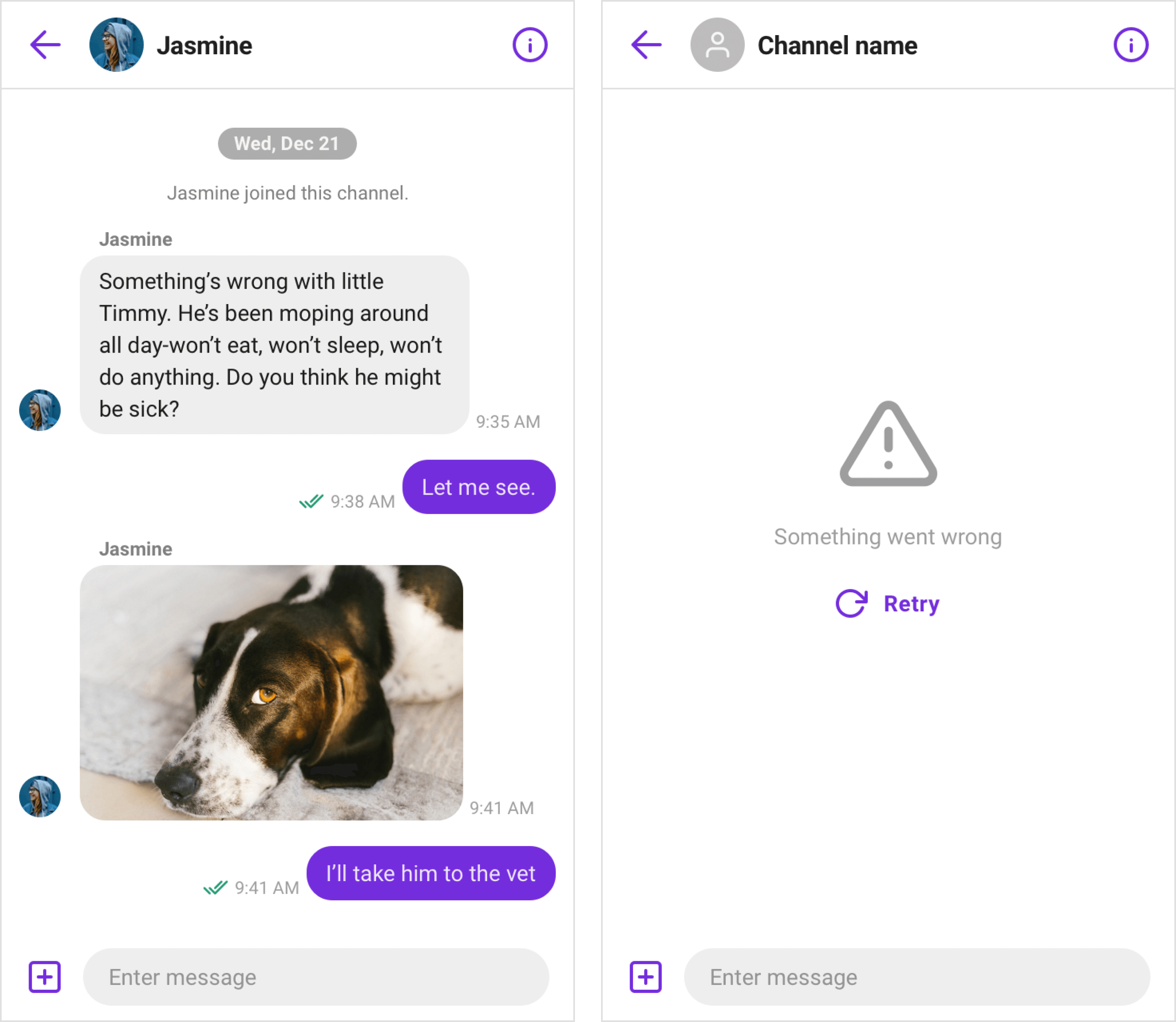 Chat in a group channel | Chat React Native SDK | Sendbird Docs